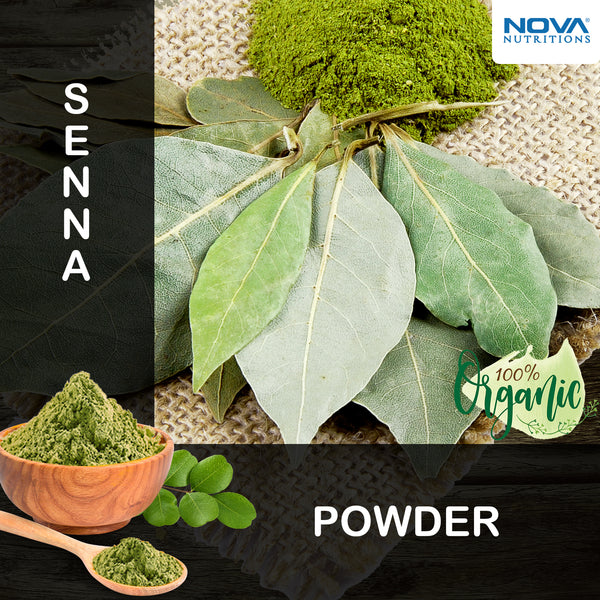 Nova Nutritions Certified Organic Senna Powder 16 OZ (454 Gram) - an A